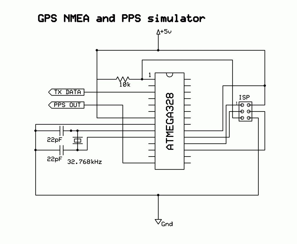 AVR Pulse Per Second & NMEA simulator – john.geek.nz